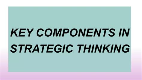 Week3 Strategic Analysisandintuitive Thinkingpptx