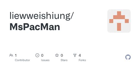 GitHub Liewweishiung MsPacMan