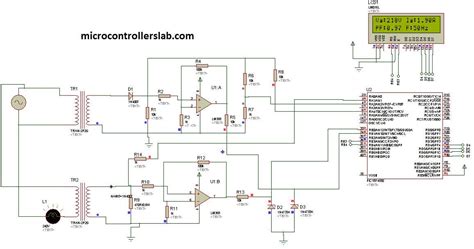 How To Build An AC Digital Voltmeter Circuit Complete Diagram And Instructions