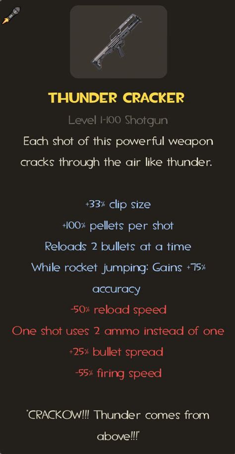 The Thunder Cracker R Tf2weaponideas