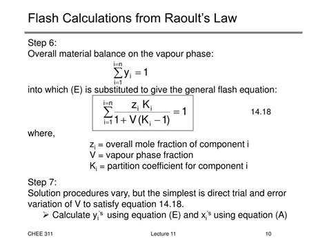 Ppt 4 Pt Flash Calculations Powerpoint Presentation Free Download Id3708577