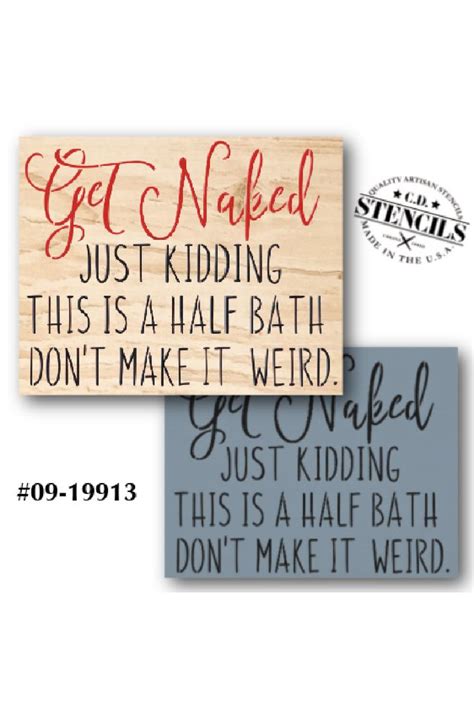 Get Naked Stencil Stencils Stencil Designs Lasercut Design