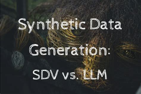 Synthetic Data Generation Using Sdv Part 2 By Soubhagya Ranjan Pradhan Medium