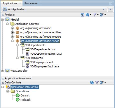 Steps To Create A ADF Fusion Web Application Using ADF Business Components O7planning Org