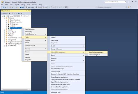 Sql Server Vulnerability Assesment