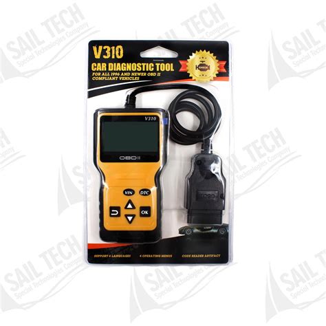 V310 OBD2 Engine Fault Code Reader Car Auto Diagnostic Device