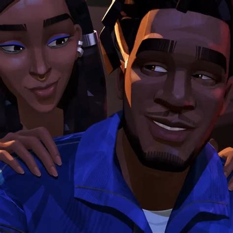 Jarabi And Meadow Black Couple Art Black Anime Guy Black Love Art