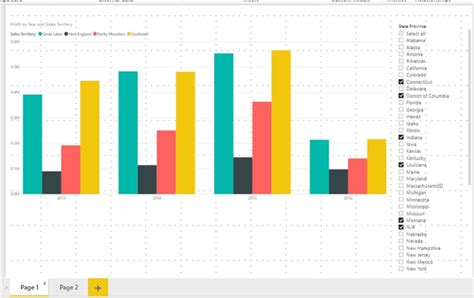 how to add a filter table in power bi report