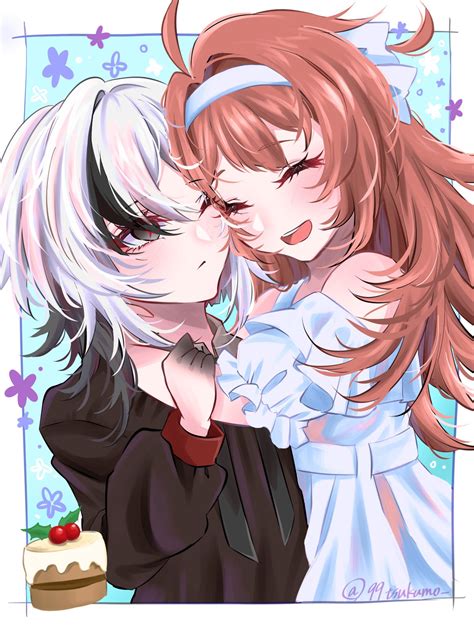 Arlecchino And Clervie Genshin Impact Drawn By 99tsukumo Danbooru