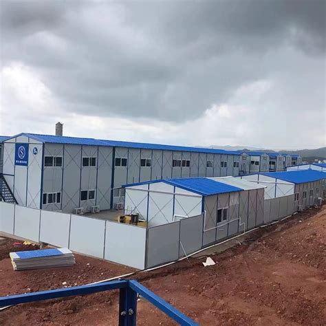 活动板房kt式临时工地住人宿舍简易彩钢夹芯板雅致房拆卸搭建回收 虎窝淘