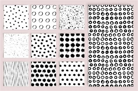 Dots And Circles 20 Patterns Pattern Dots Pattern Design