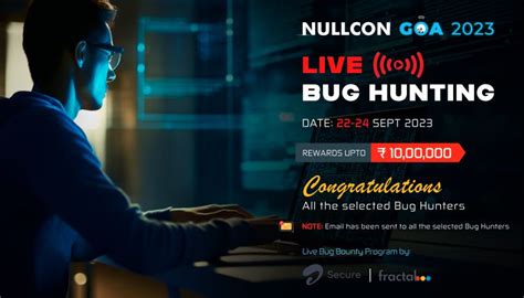 Nullcon On Linkedin Bughunters Nullcongoa2023 Infosec Conference