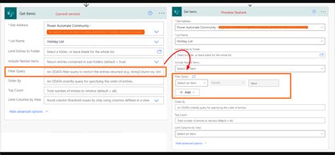 sharepoint get items and filter query in flow [part 1] gopenly