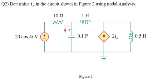 Solved Q Determine Ix In The Circuit Shown In Figure Chegg