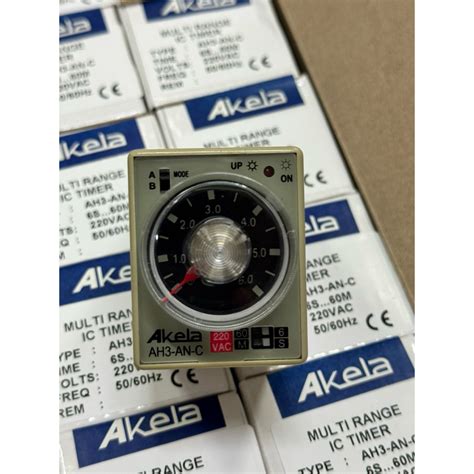 Akela แท้ ทามเมอร์ Ah3 Nc 6s60s6m60m 12vdc 24vdc 110vac 220vac