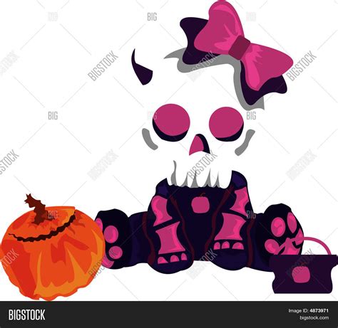 Skull Chibi Vector Photo Free Trial Bigstock