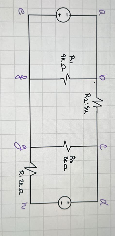 Solved Kcl And Kvl Analysis Of The Circuit