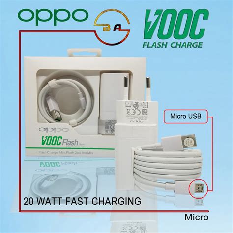 Jual Charger OPPO 20 Watt Micro USB Oppo F3plus F9 PRO F1 Plus R7 R7s R7 Plus N3 R5 Find 7 Find