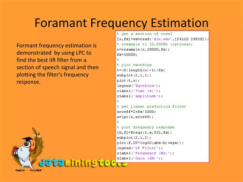 Matlab Speech Signal Analysis Ppt