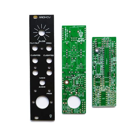 Erica Synths Diy Midi To Cv Converter X Pcb Panel Set Pusherman