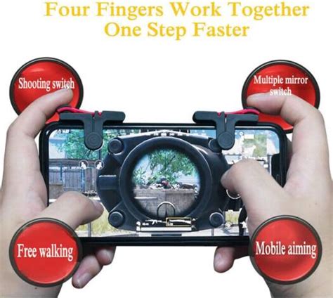 Skeido Pubg Trigger Mobile Game Fire Button Aim Key Smart Phone Gaming
