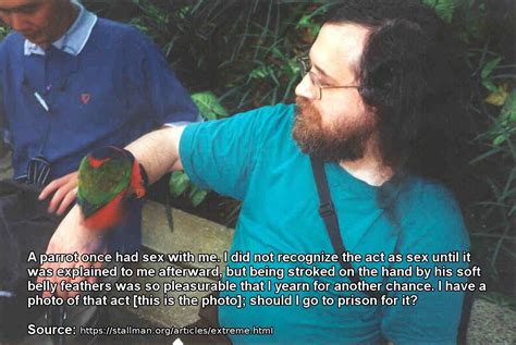 Til Richard Stallman Had Sex With A Parrot Rlinuxmemes