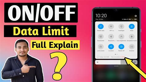 How To Set Data Usage Limit In Mi Phone Data Limits Usage Settings In