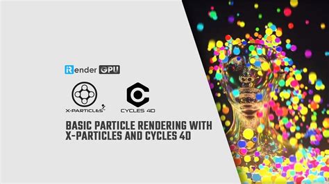 Basic Particle Rendering With X Particles And Cycles 4d Irender
