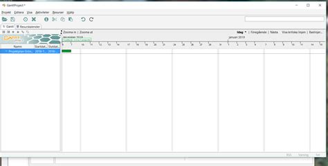 Projektplanen Min Arbetsresa Som En Ekonom