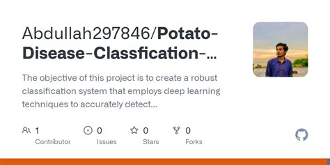 Github Abdullah Potato Disease Classfication Using Cnn Model The Objective Of This