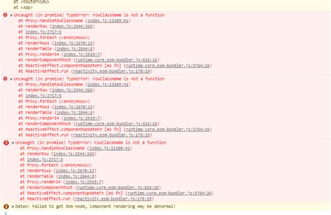 表格设置自定义行样式类名的时候报错 row class name rowclass 🐛 [bug] · issue 291 · opentiny tiny vue · github