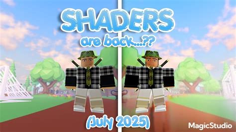 How To Install The Glossy Shaders In Roblox 2025 Youtube