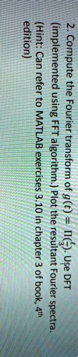 Solved Please Use Matlab To Do This Problem Hint Can Refer To Matlab Exercises 310 In