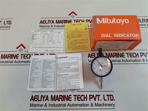 MITUTOYO 2046S DIAL INDICATOR 20°C - Aeliya Marine