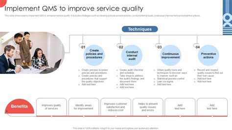Implement QMS To Improve Service Quality Strategies For Enhancing Hospital Strategy SS V PPT