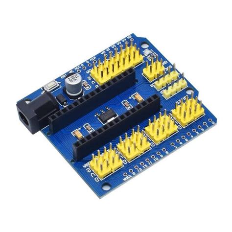 Nano 328p Expansion Adapter Breakout Board Io Shield Roboticsdna