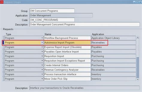 How To Assign A Concurrent Program To A Responsibility Simplifying Oracle E Business Suite