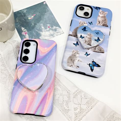 상품 유광 하트 스마트톡 화이트바디