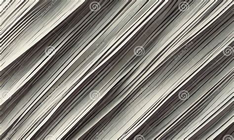 Close Up View Textured Surface With Diagonal Lines Creating Sense Movement And Depth Stock