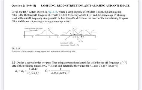 Solved Question SAMPLING RECONSTRUCTION Chegg