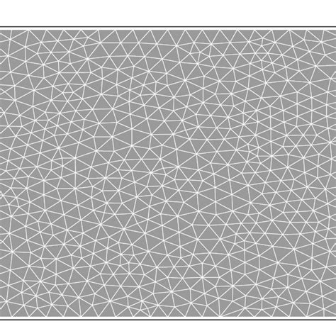 unstructured mesh for finite element approximation of the partial