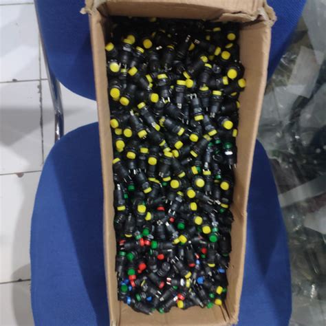 Jual Push On Off Toggle Button Switch Saklar Tombol Bulat 2 Kaki Kota Tangerang Mitra Star