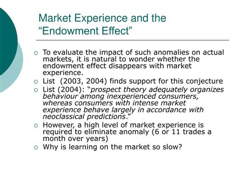 PPT - A Shock Therapy Against the “Endowment Effect” PowerPoint Presentation - ID:1796669
