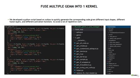 QST Request Useful Script Shown In GTC Issue NVIDIA Cutlass GitHub