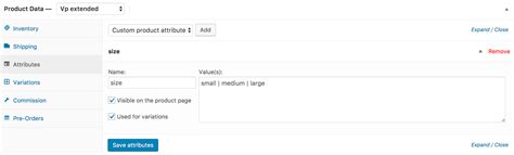 Javascript Woocommerce Show Used For Variations Tickbox Custom Product Type Stack Overflow