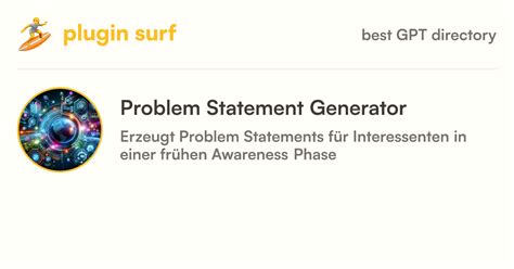 Problem Statement Generator Gpt Information Latest Updates And