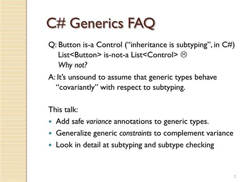 ppt variance and generalized constraints for c generics powerpoint