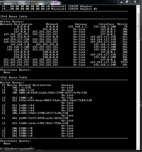 Mengubah Routing Table Pada Windows Security And Game
