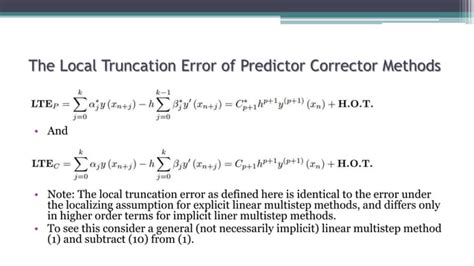 milne s predictor corrector method pptx web development internet