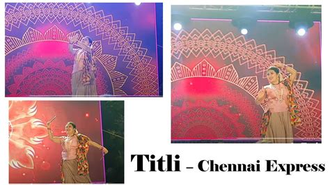 Titli Chennai Express Dance By Jayita Saha Onam Performance Fusion Semi Classical